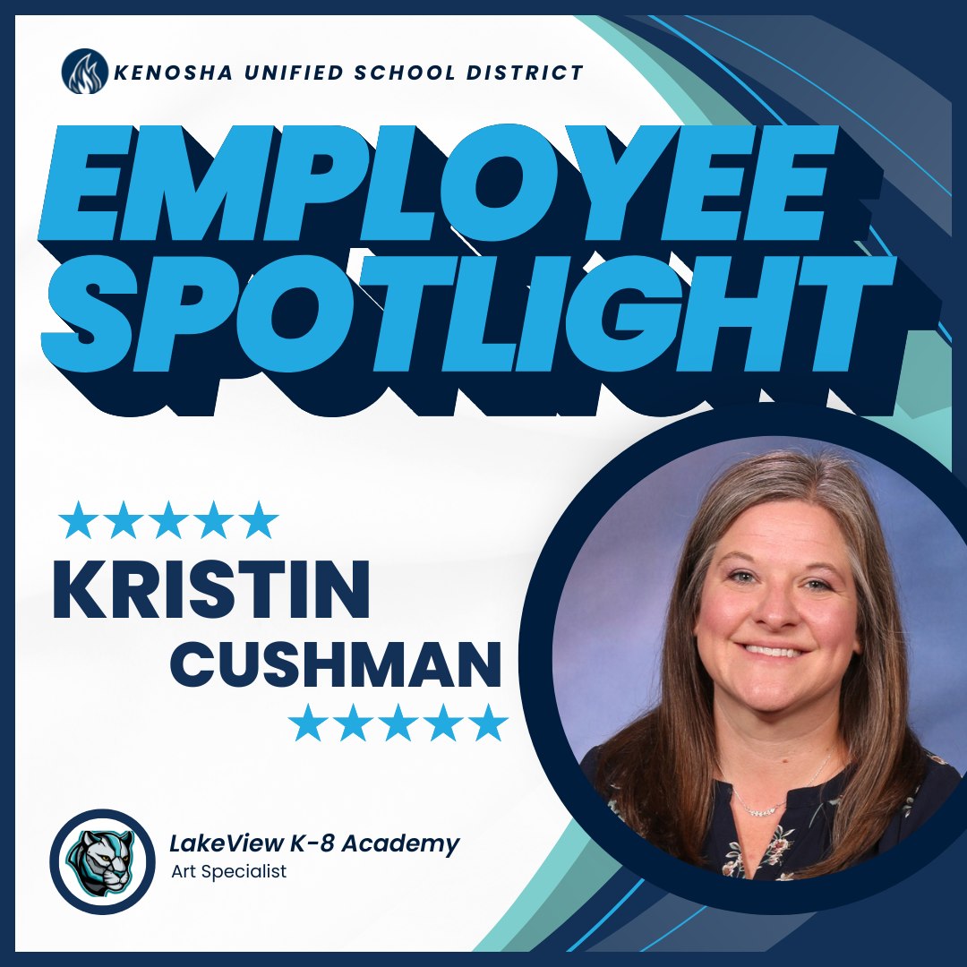 KUSD Employee Spotlight: Kristin Cushman – Kenosha eSchool