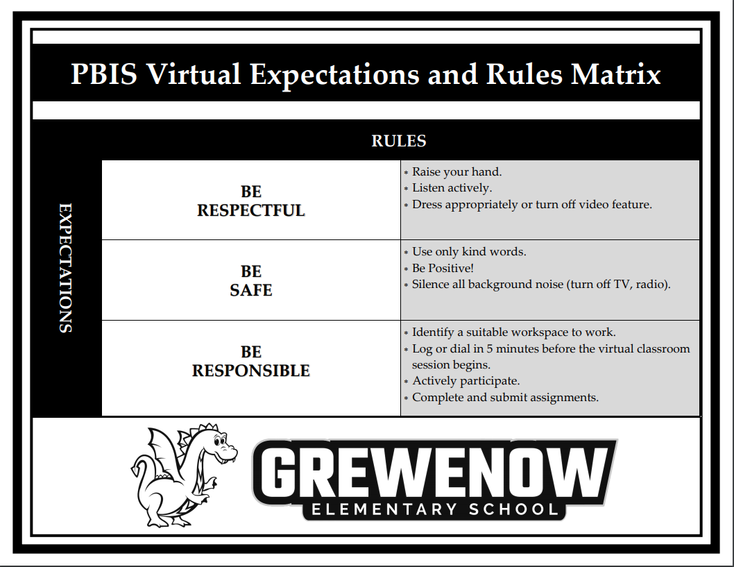 PBIS – Grewenow Elementary School