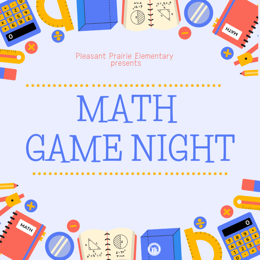 Math Game Night – Jan. 23 – Prairie Lane Elementary School