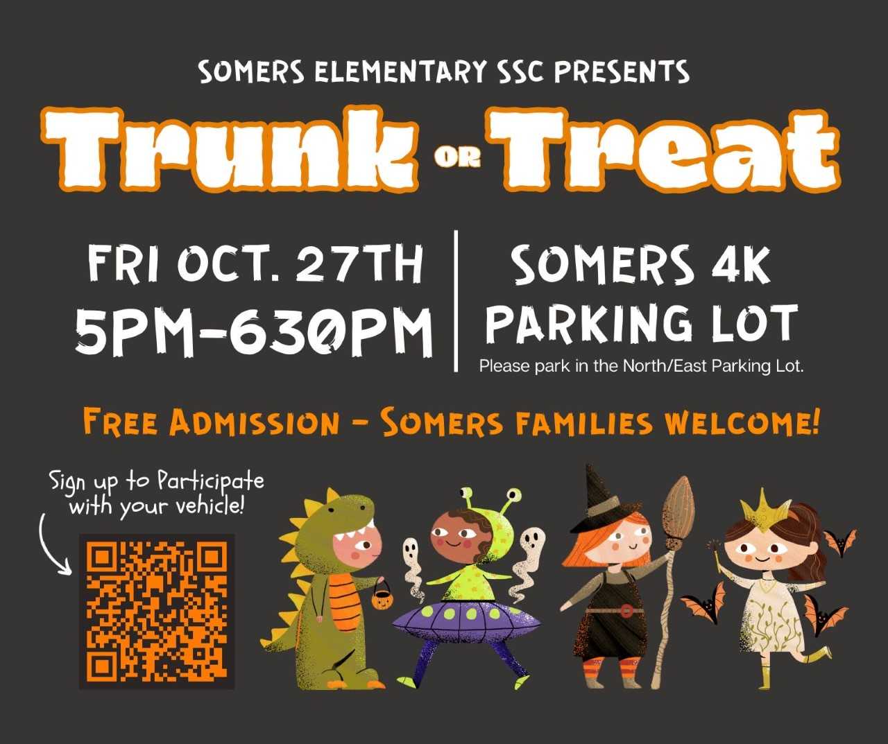 Trunk or Treat – Somers Elementary School